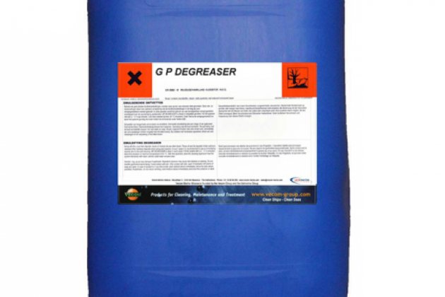 Hóa chất tẩy dầu cho tàu thủy GP Degreaser Vecom, Hà Lan